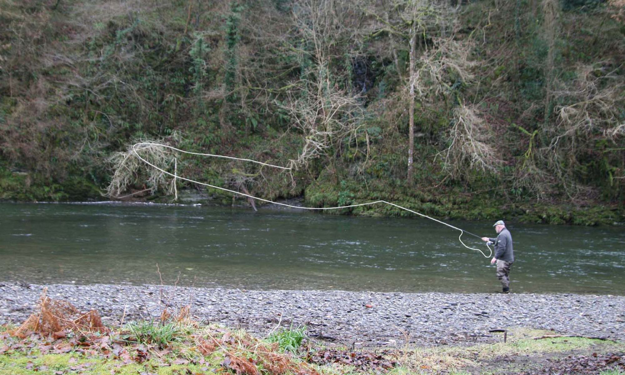 Casting with Double Handed Rods – Salmon and Trout Fly-fishing Tuition
